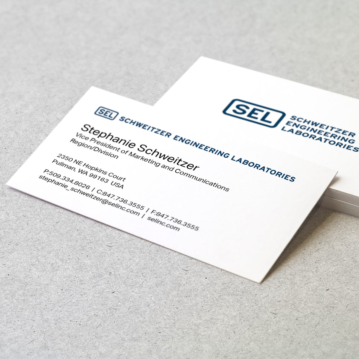 SEL Business Cards – SEL Marketing Print Portal